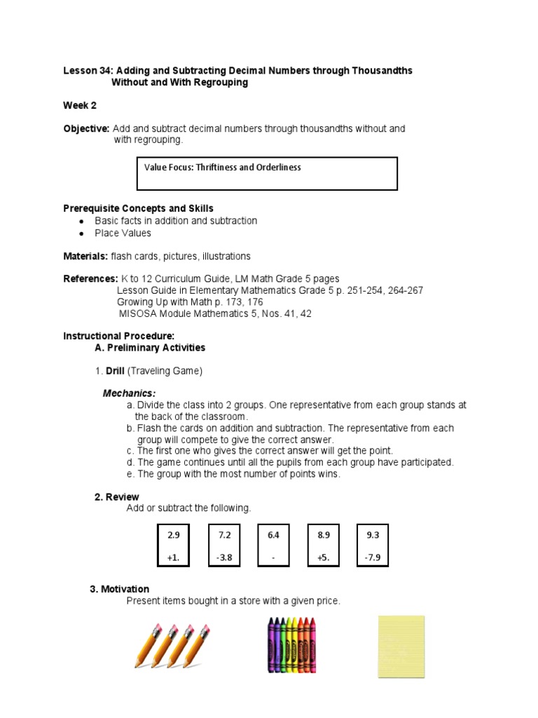 QRT 2 TG Lesson 34 | PDF | Teaching | Behavior Modification