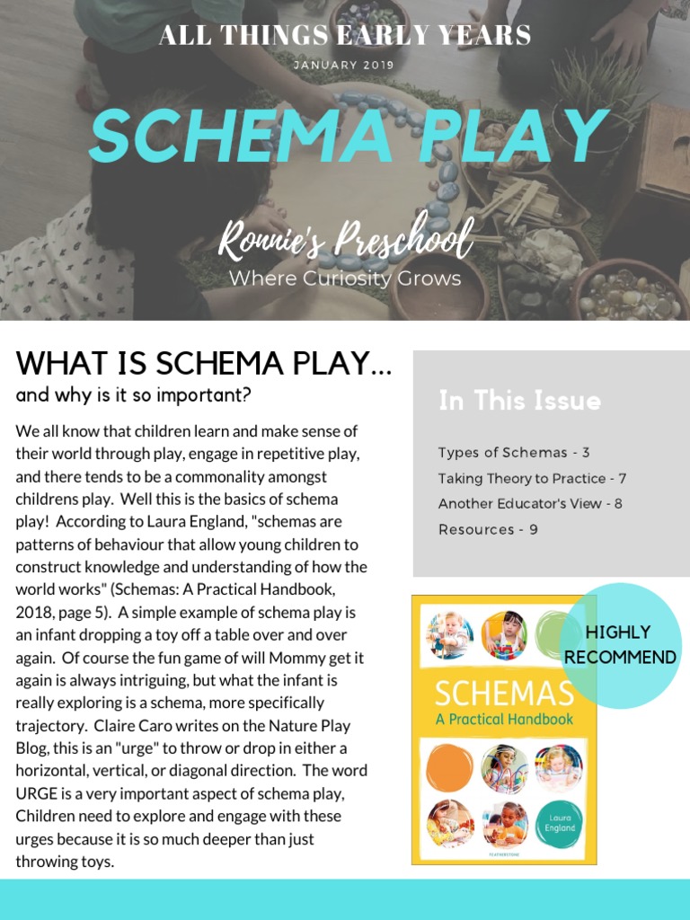 Schema Play: Ronnie's Preschool | PDF | Schema (Psychology) | Epistemology