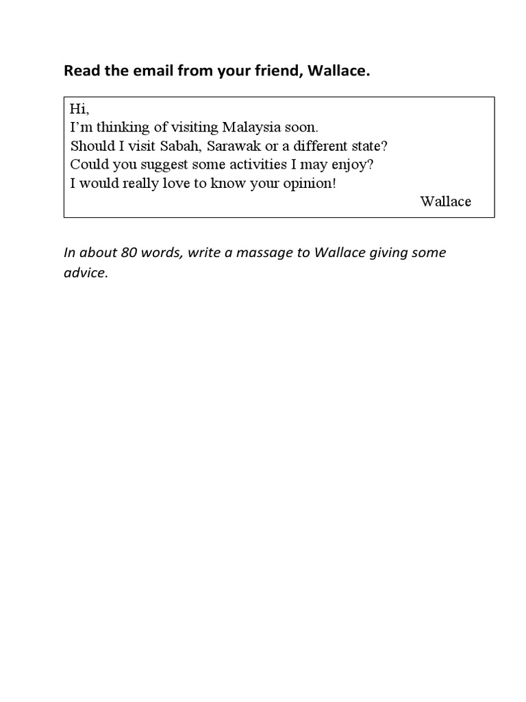 Read The Email From Your Friend | PDF