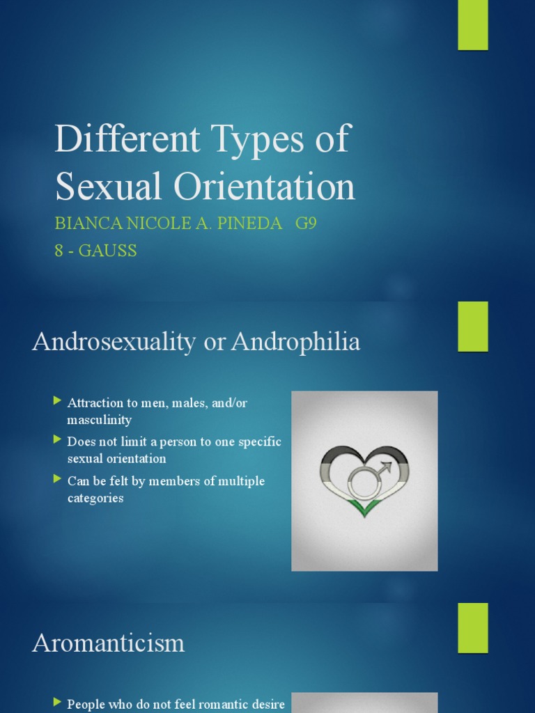 Different Types Of Sexual Orientation Pdf