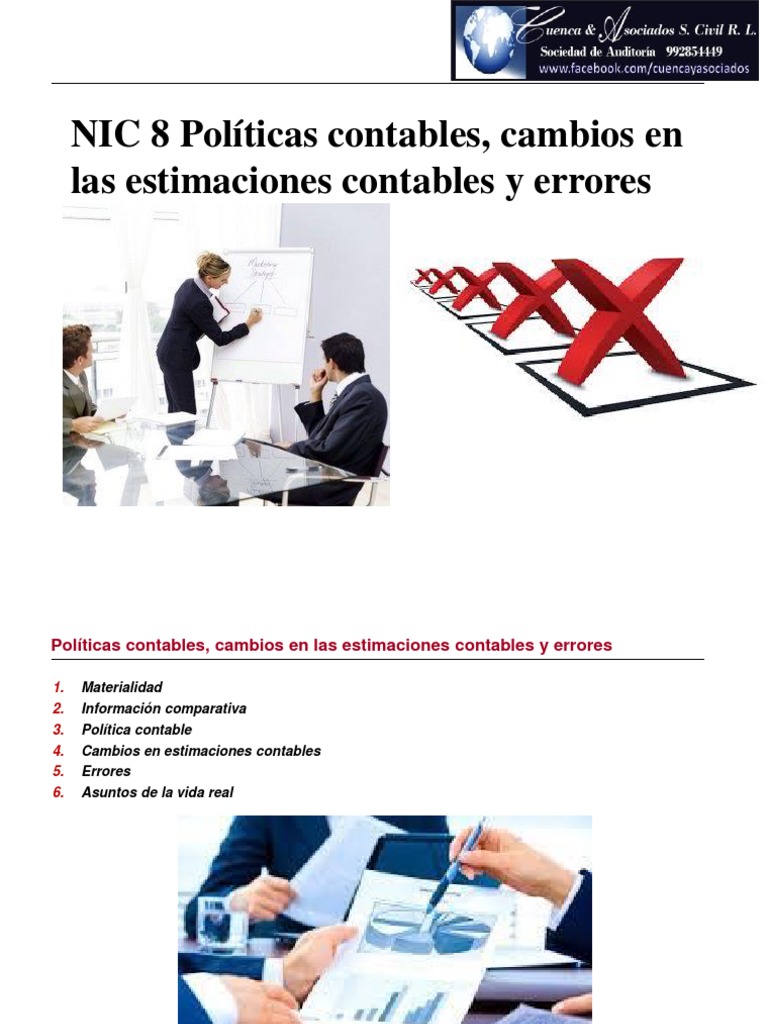 Nic 8 | PDF | normas internacionales de INFORMACION FINANCIERA | Estado ...