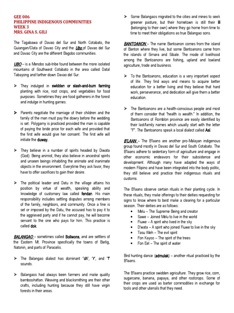 Ubo Tribe: Culture and Traditions | PDF | Agriculture