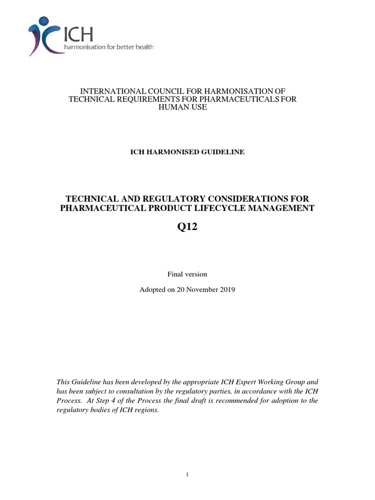 Q12 Guideline Step4 2019 1119 | Download Free PDF | Life Cycle ...