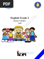 Performance Task in Grade 2 (Second Quarter) | PDF