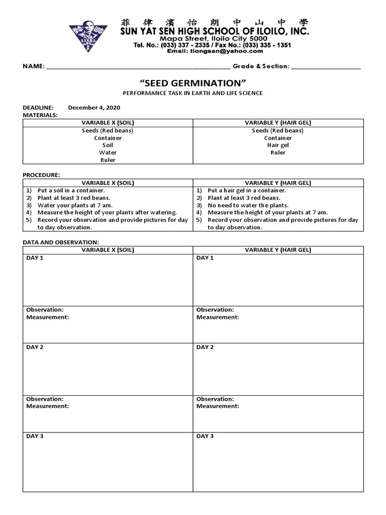 11 Stem Guidelines | PDF | Seed | Plants