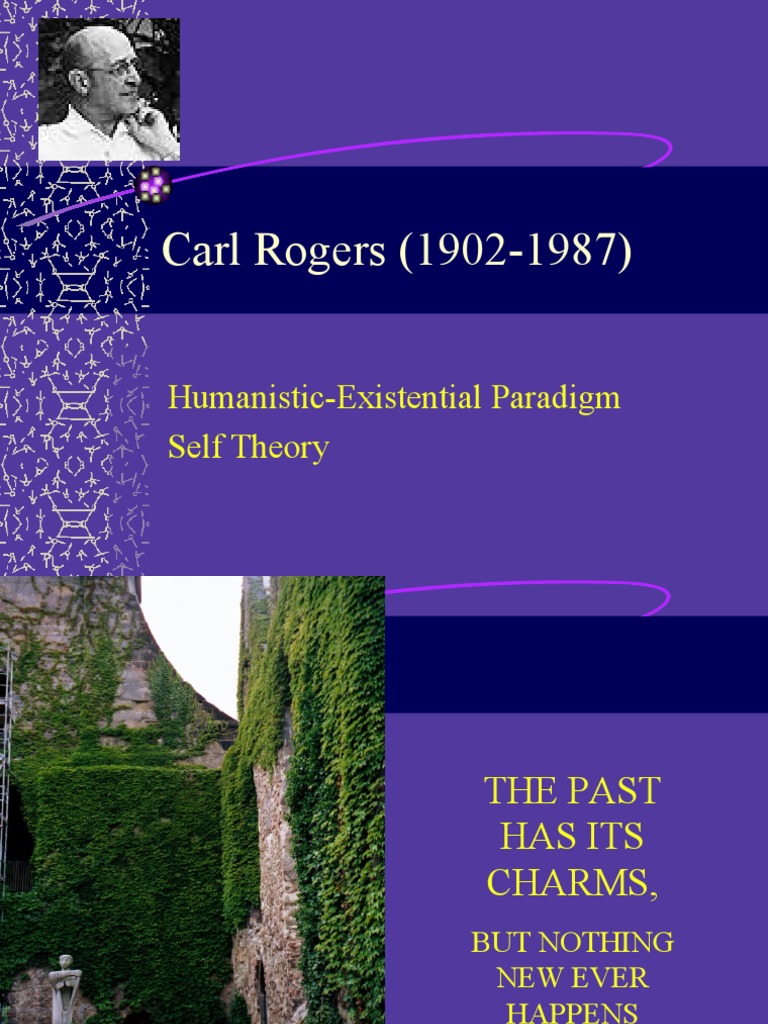 Carl Rogers (1902-1987) : Humanistic-Existential Paradigm Self Theory ...