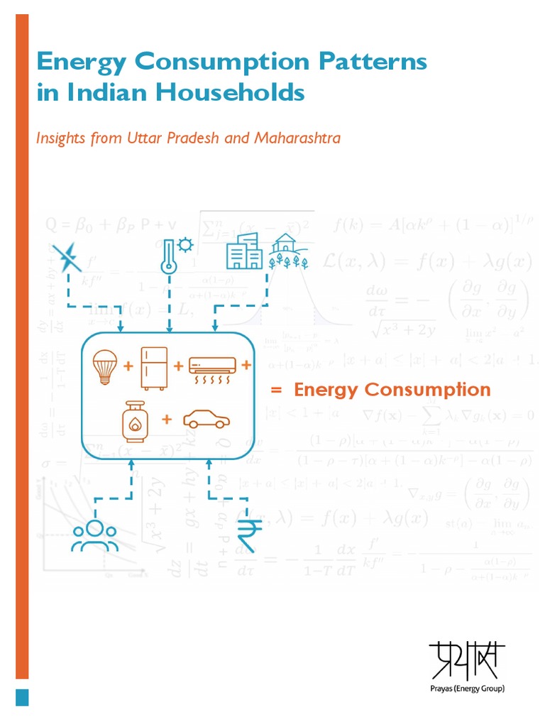 Energy Consumption Patterns 2 States Report | PDF | Compact Fluorescent ...