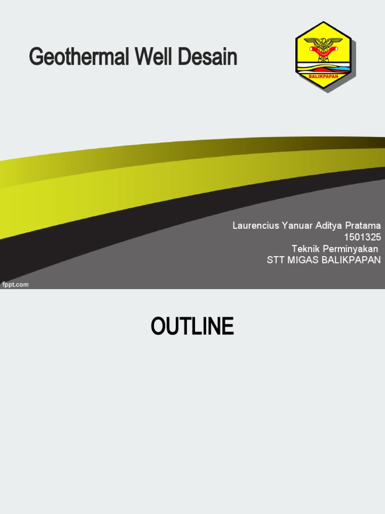 Geothermal Well Design | PDF