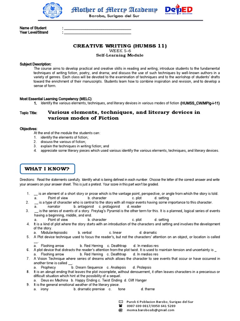 Module 3 CW | PDF | The Raven | Plot (Narrative)