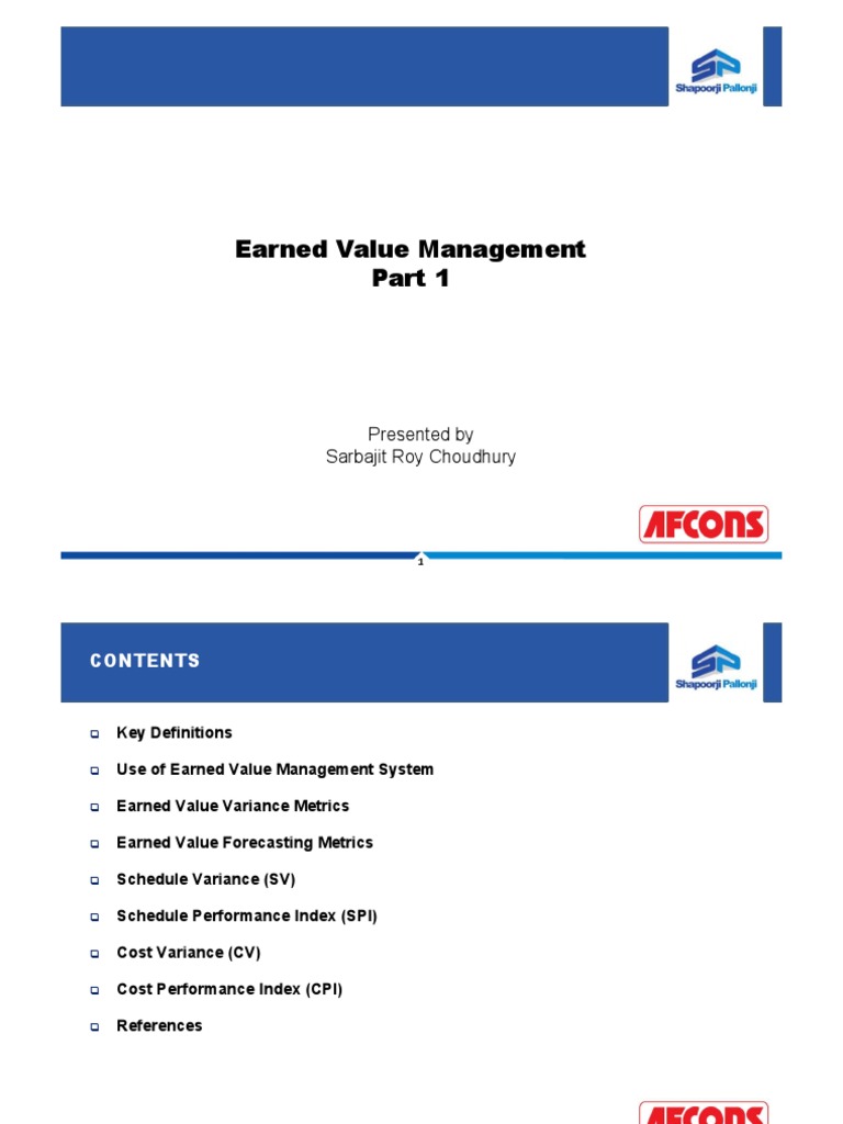 Earned Value Management Key Concepts Explained | PDF | Business