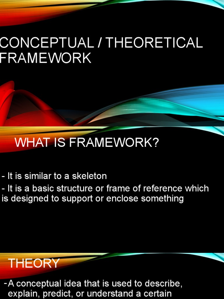 Conceptual or Theoretical Framework | PDF | Definition | Conceptual ...