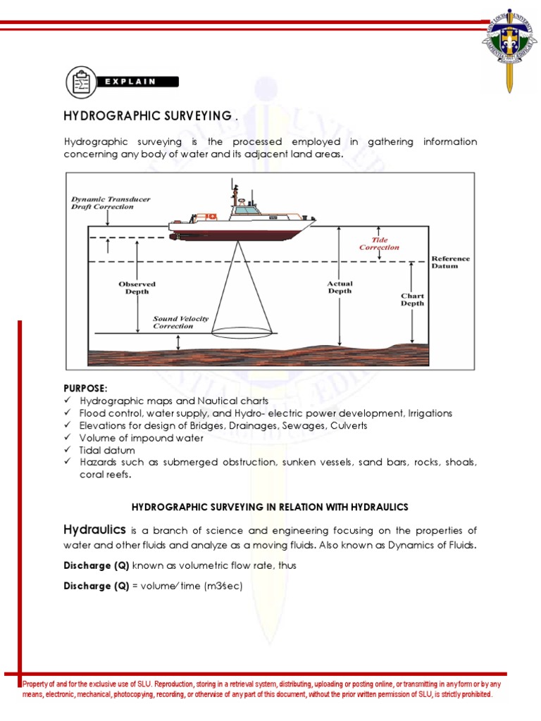 Hydrographic Survey | PDF | Discharge (Hydrology) | Hydrography