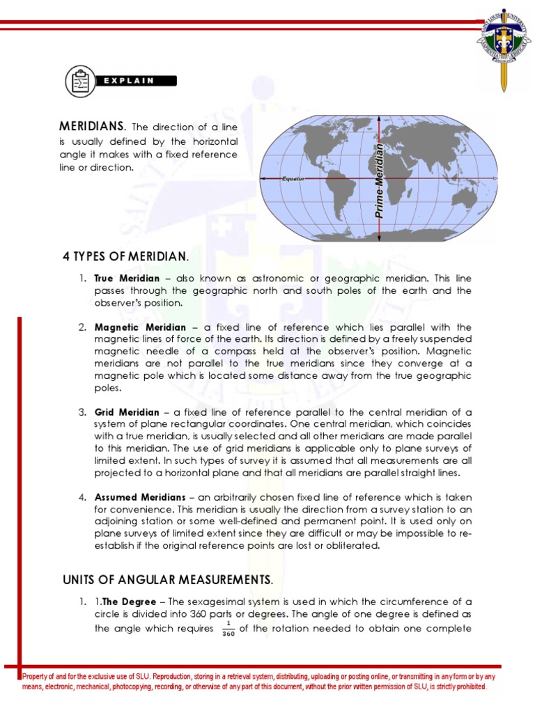 Measurement of Angles | PDF | Compass | Angle