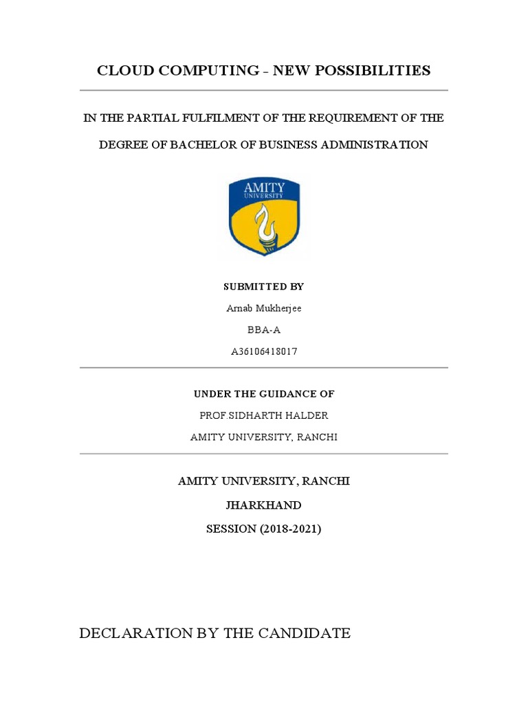 Cloud Computing (NTCC) | PDF | Cloud Computing | Software As A Service