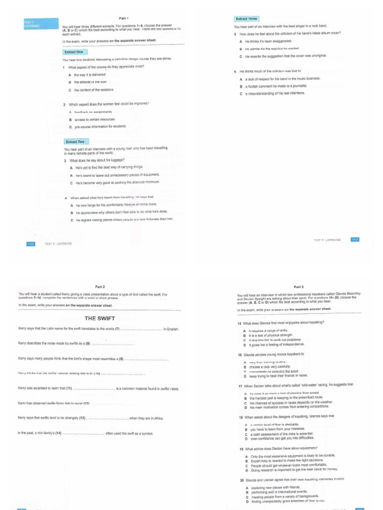 Test 7 Practice Tests Plus 2 | PDF