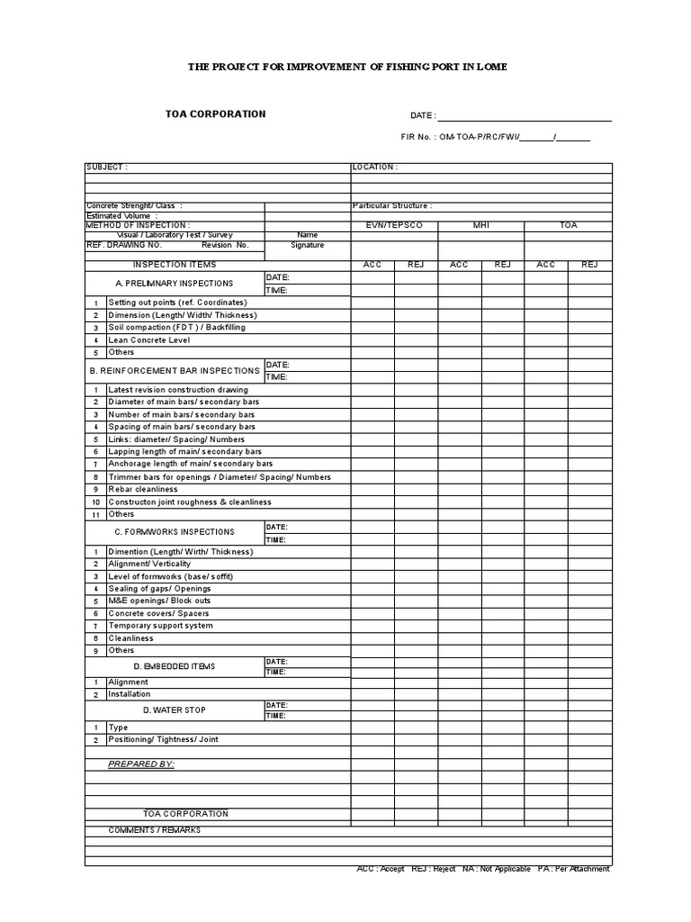 Plate Load Test Form | Download Free PDF | Building Technology ...