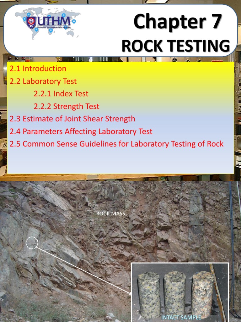 Chapter7 Laboratoryrocktesting PDF | PDF | Fracture | Strength Of Materials