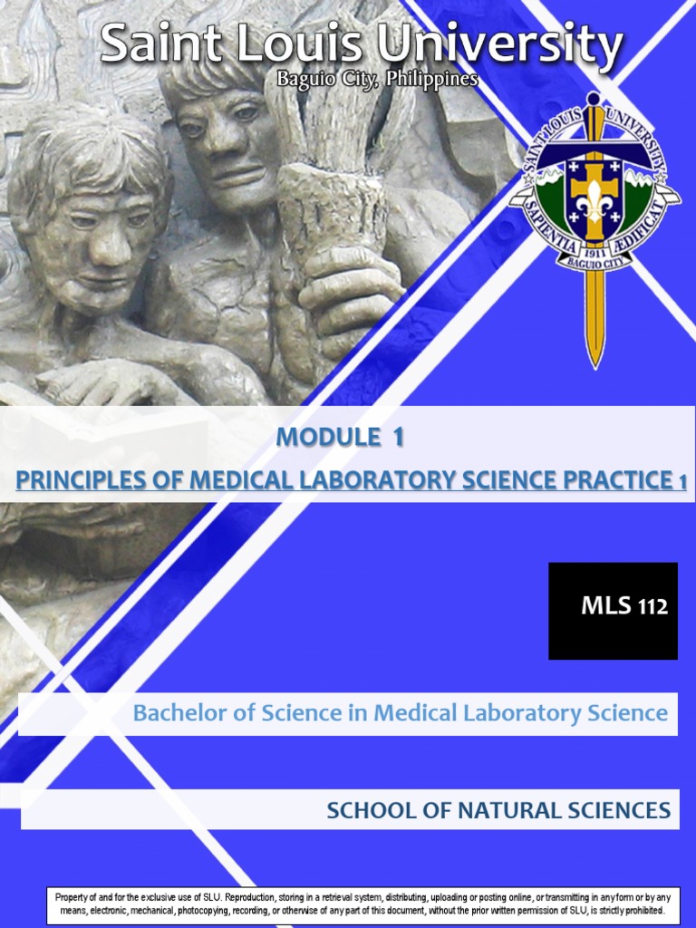 PMLS 1 Module 1 | PDF | Pathology | Medical Laboratory