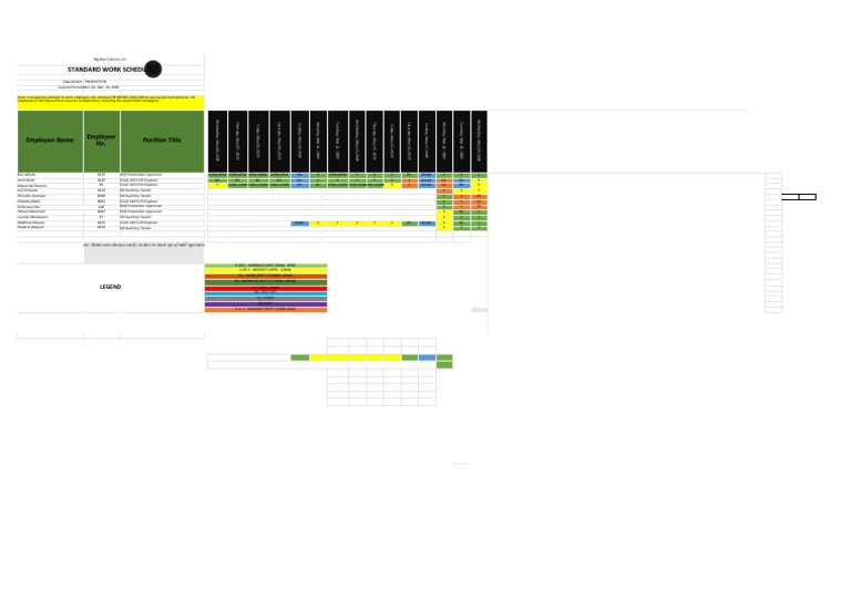 Revised Production Schedule May 06-20, 2020 | PDF | Leisure | Business