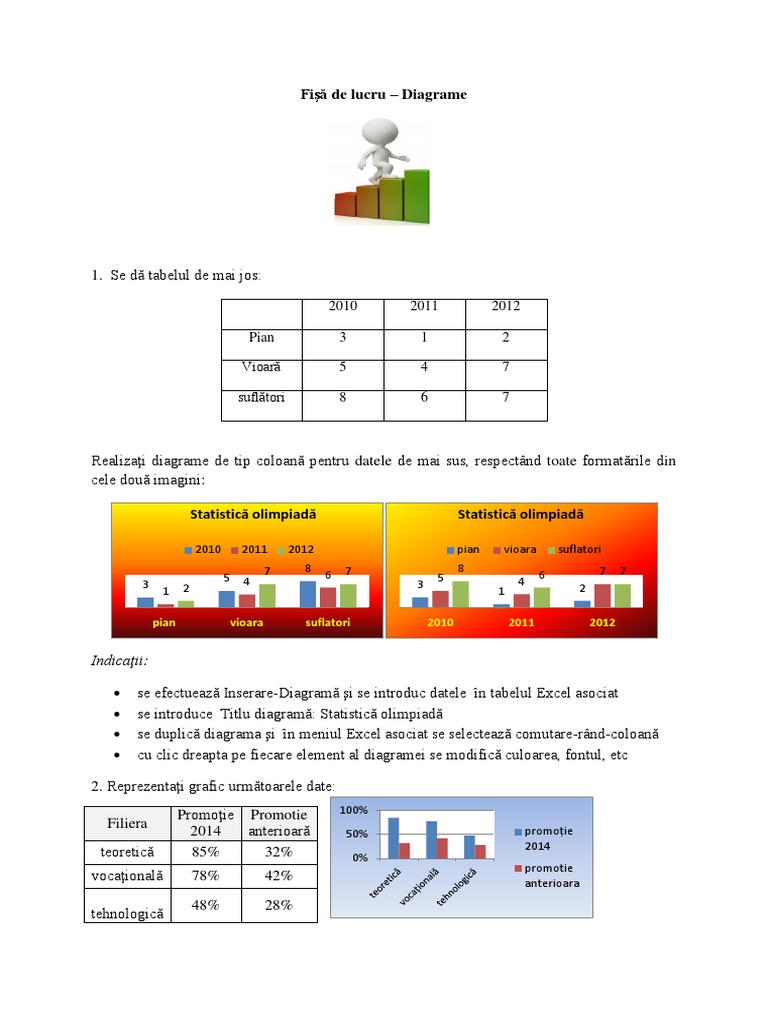 Fisa Excel DIAGRAME | PDF