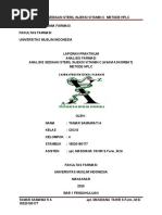 Laporan Praktikum Analisis Instrumen HPLC | PDF