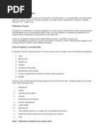 UNICEF Concept Note Template Guide | PDF | Performance Indicator | Risk
