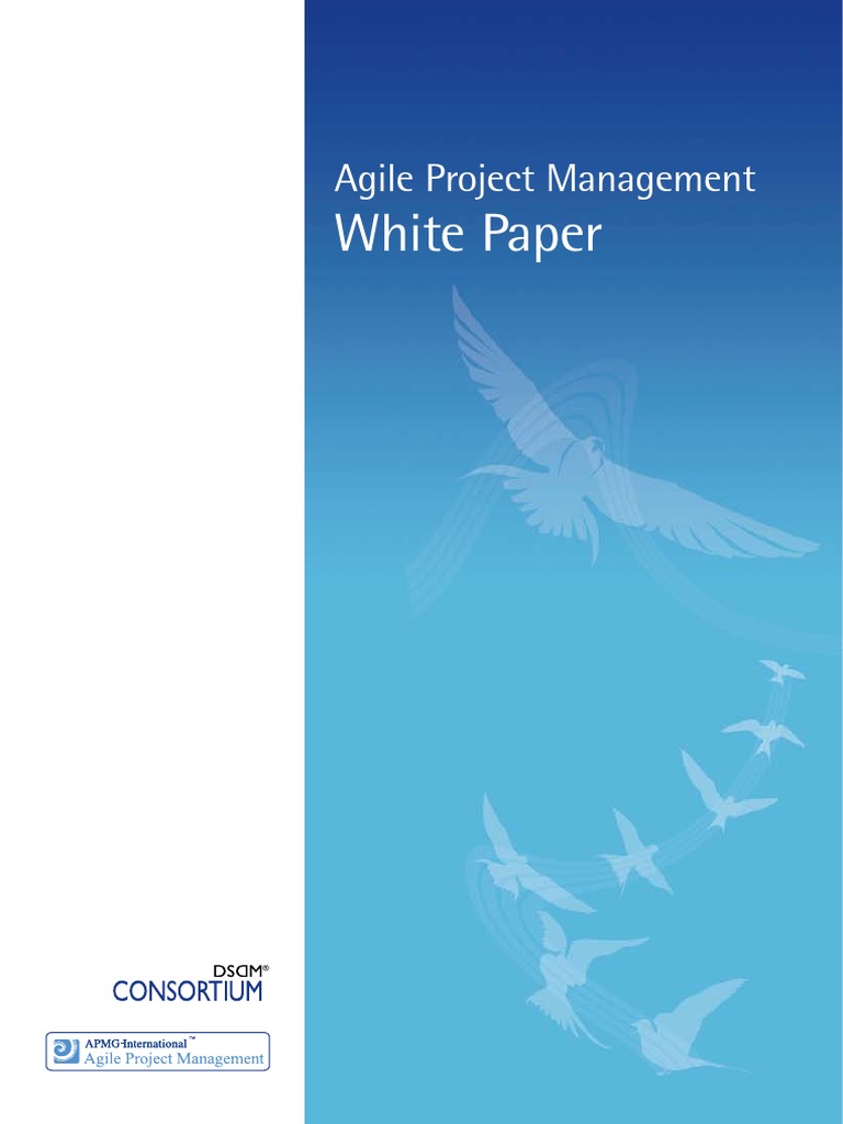 White Paper: Agile Project Management | PDF | Agile Software Development | Scrum (Software ...
