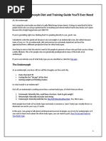 Endomorph Diet and Workout Guide | PDF | Carbohydrates | Dieting