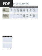 Water Consumption Report Excel | PDF