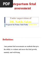 Postpartum Assessment Checklist | PDF | Postpartum Period | Motherhood