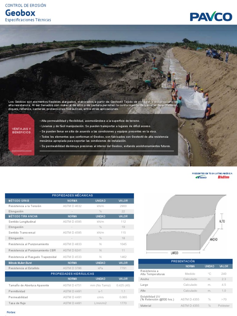Geobox: Soluciones en Flexocreto | PDF | Ingeniería geotécnica | Naturaleza