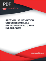 Sample Notice U.S. 138 NI Act | PDF | Negotiable Instrument | Cheque