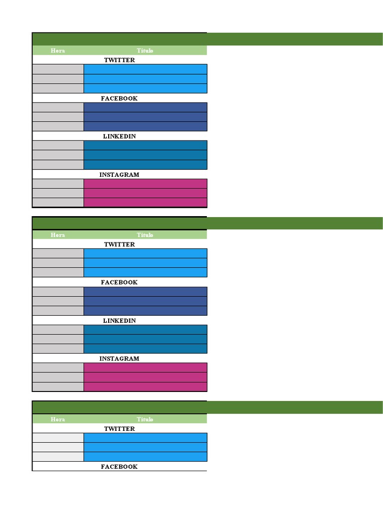 Plantilla Community Manager | PDF