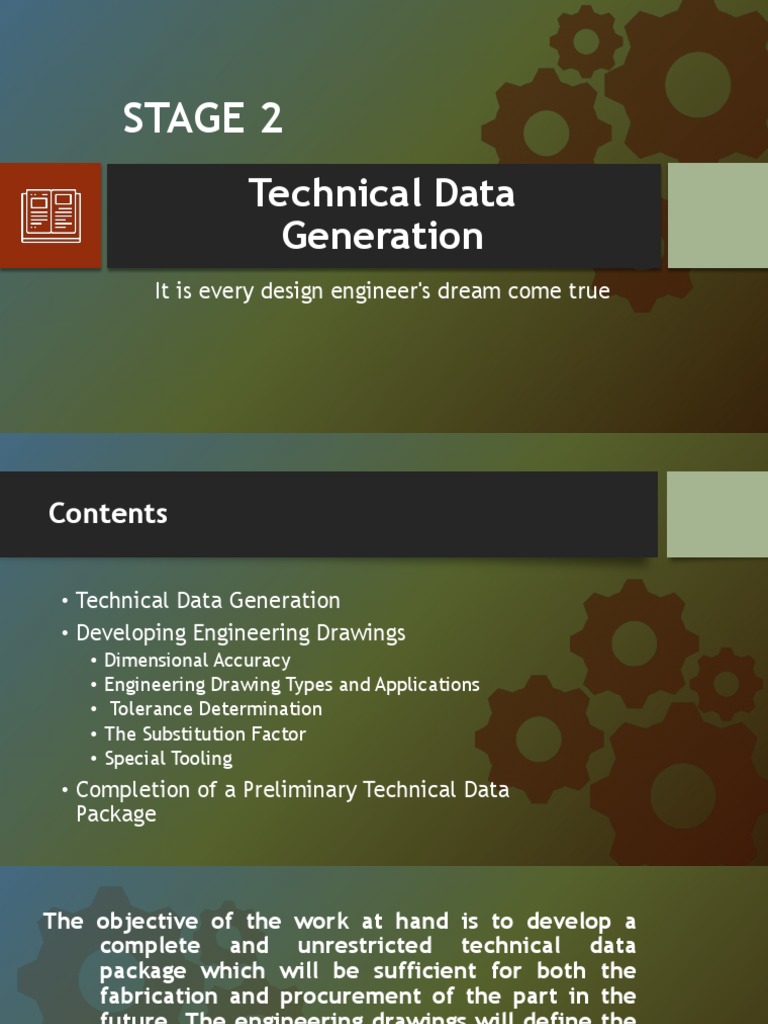 Stage 2 Technical Data Generation | PDF | Electronic Circuits ...