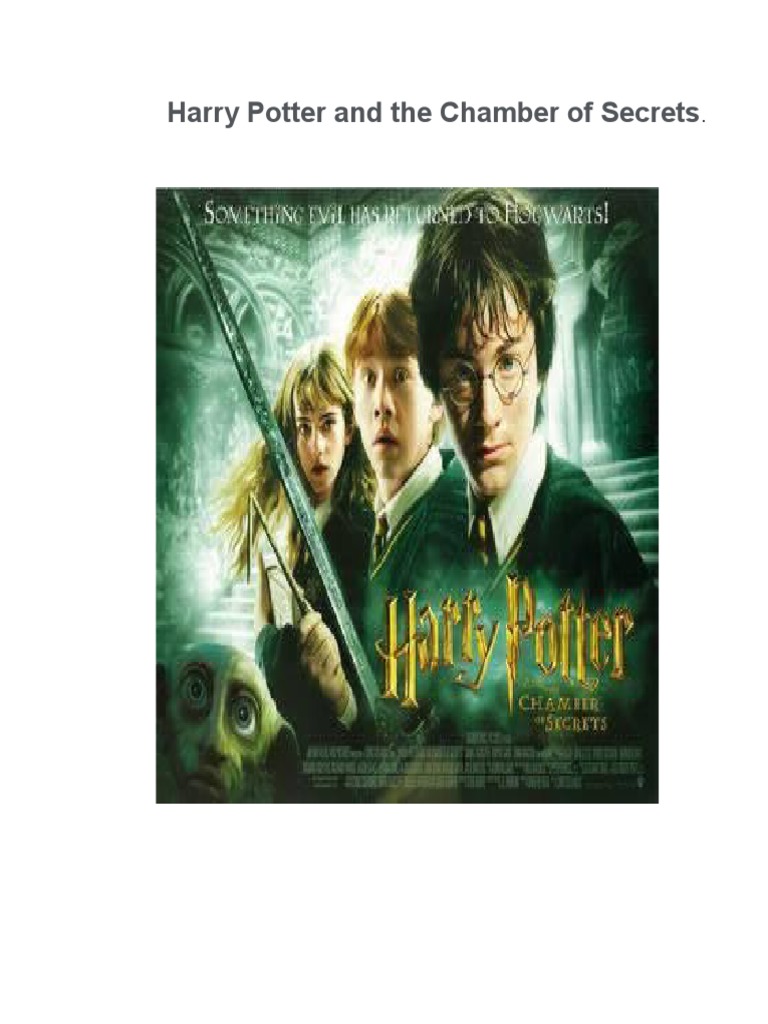 Harry Potter and The Chamber of Secrets | PDF