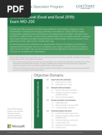 Excel Syllabus | PDF | Microsoft Excel | Software