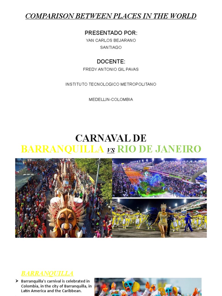 Comparison Between Places in The World | PDF