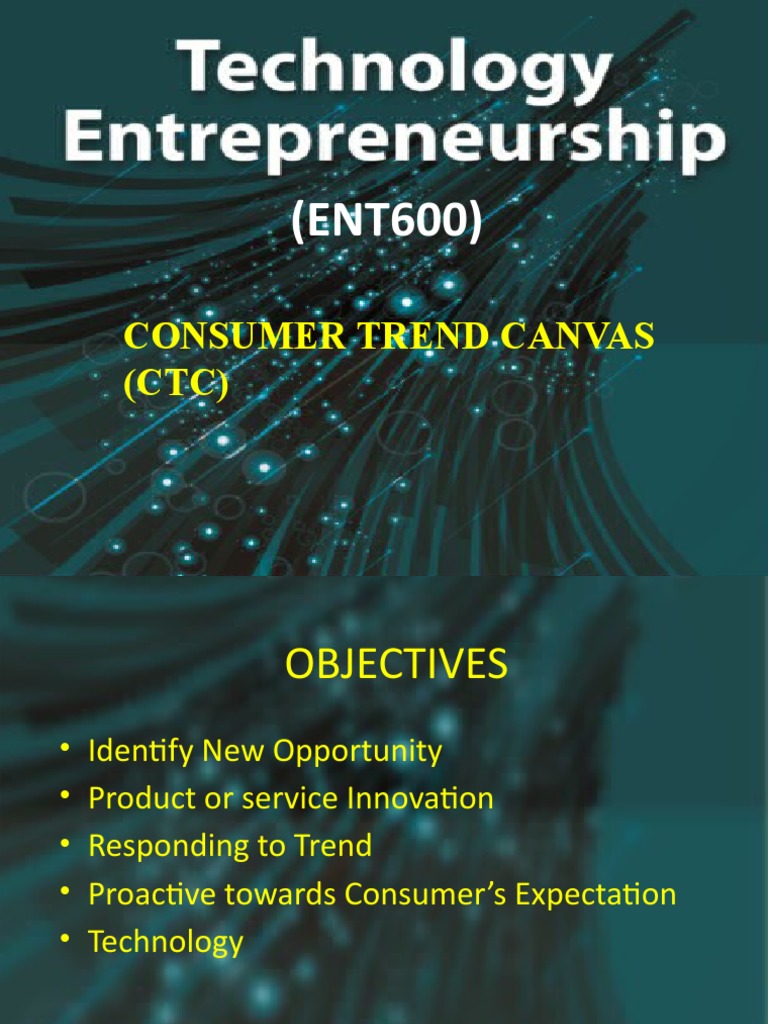 Consumer Trend Canvas | PDF | Consumer Behaviour | Innovation