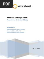 Ezz Steel Corporate Brochure | PDF | Steelmaking | Steel