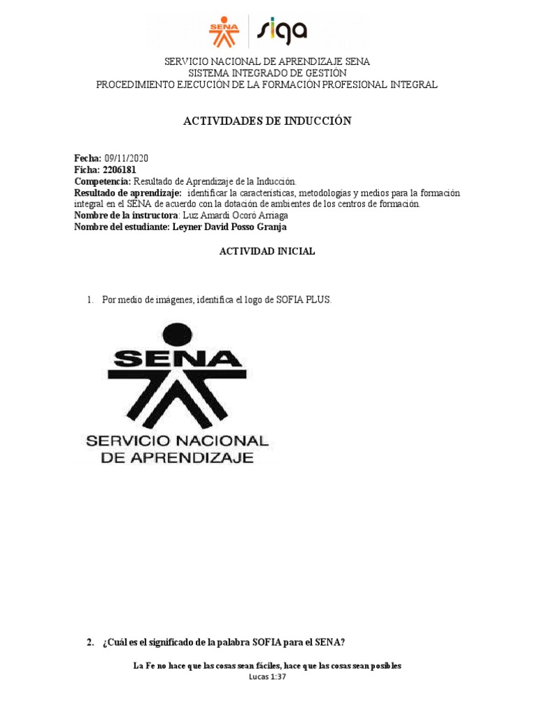 Actividad Sofia Plus | PDF | Aprendizaje | Conceptos psicologicos