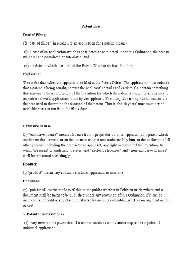 IP Notes | PDF | Patent Application | Trademark