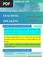 Types of Communicative Strategy: Topic Control, Topic Shifting, Repair ...