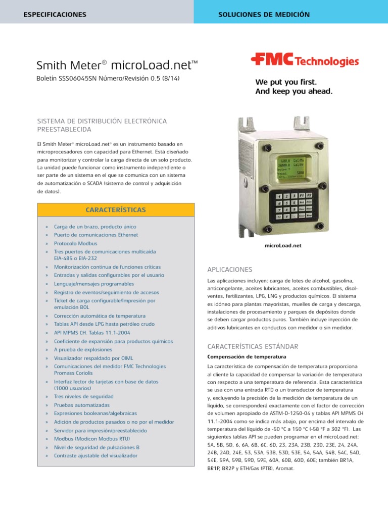Smith Meter PDF | PDF | Densidad | Corriente eléctrica