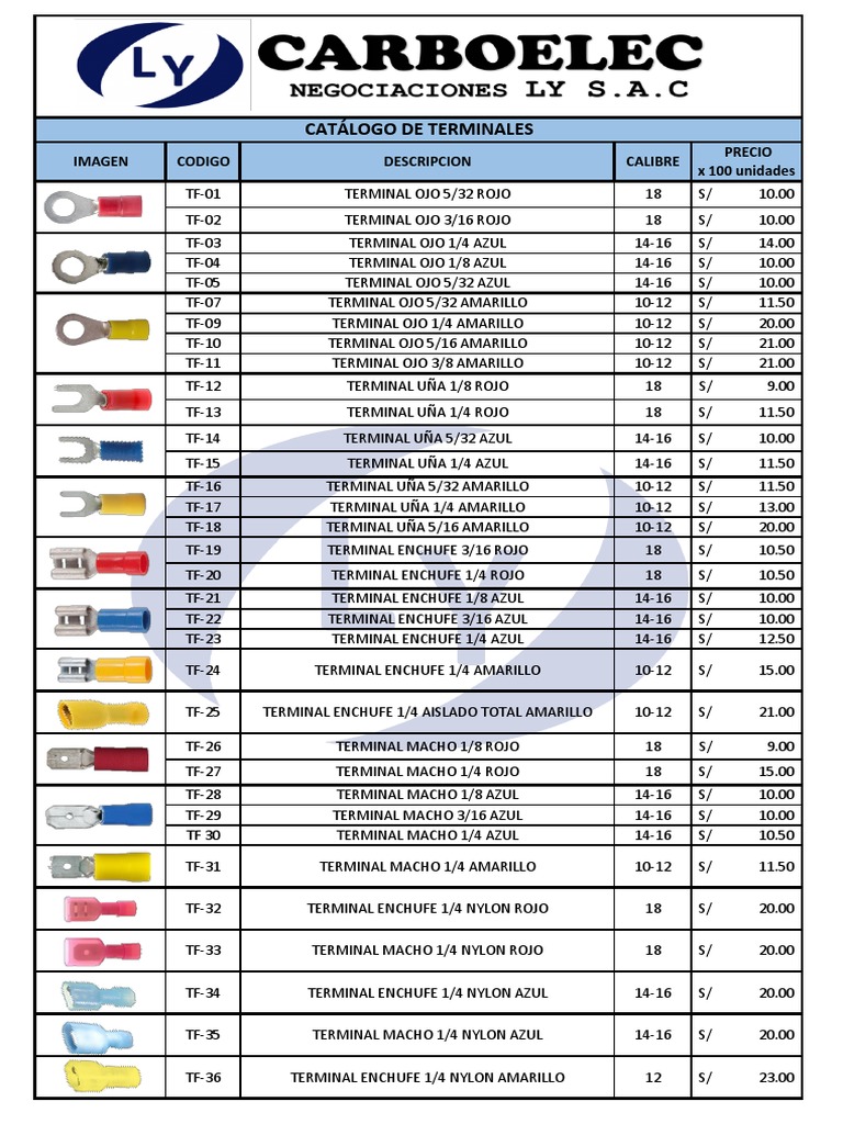 Terminales Catalogo Precios PDF | PDF | Informática y tecnología de la información