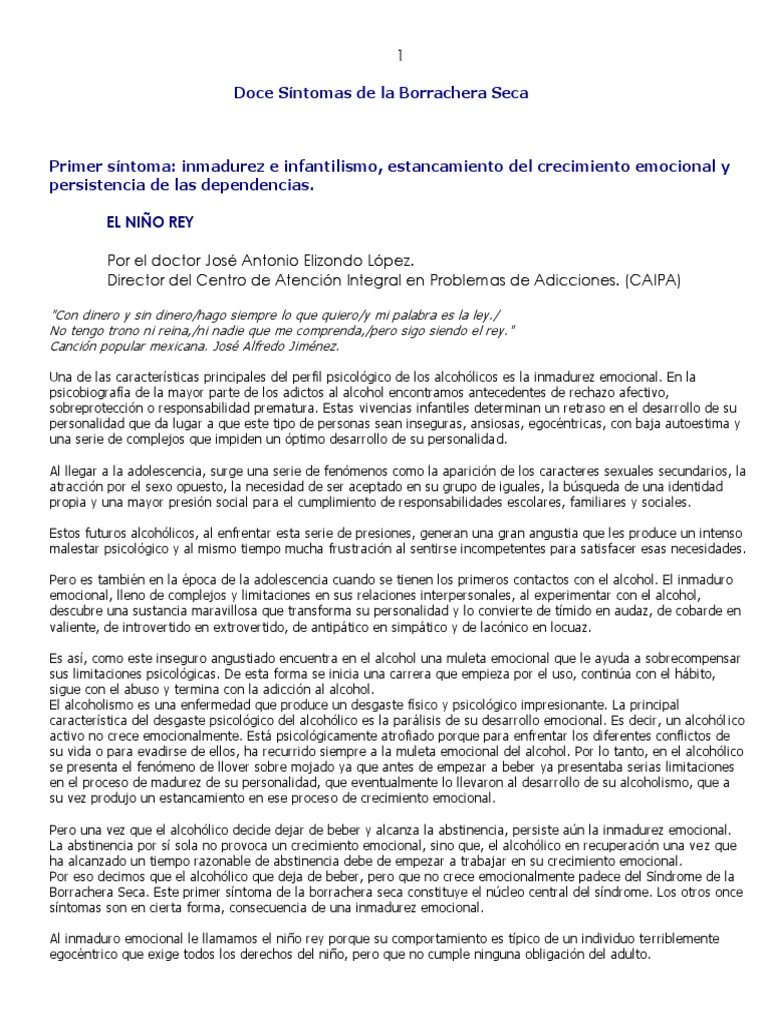 12 Sintomas de La Borrachera Seca - Compress PDF | PDF | La dependencia ...