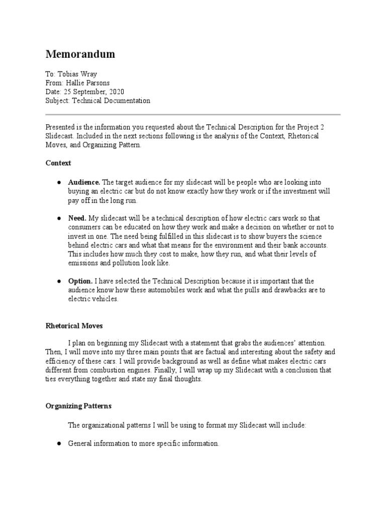 English Tech Doc Outline Script 2 | PDF | Electric Vehicle | Hybrid Vehicle