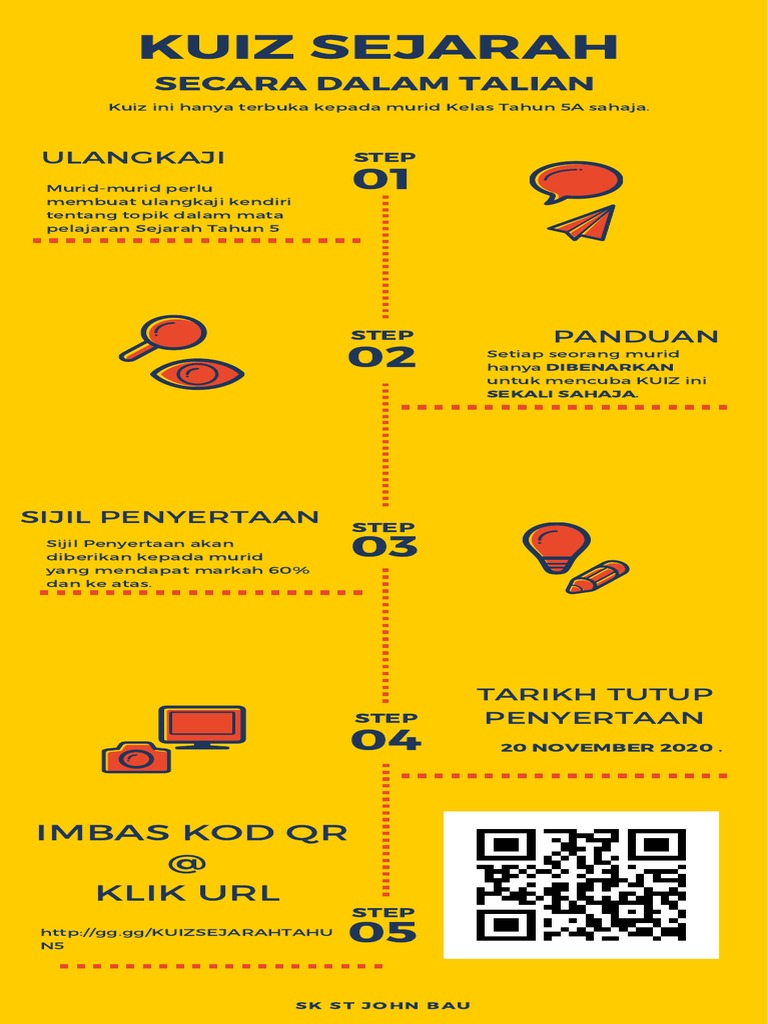 Poster Kuiz Sejarah | PDF