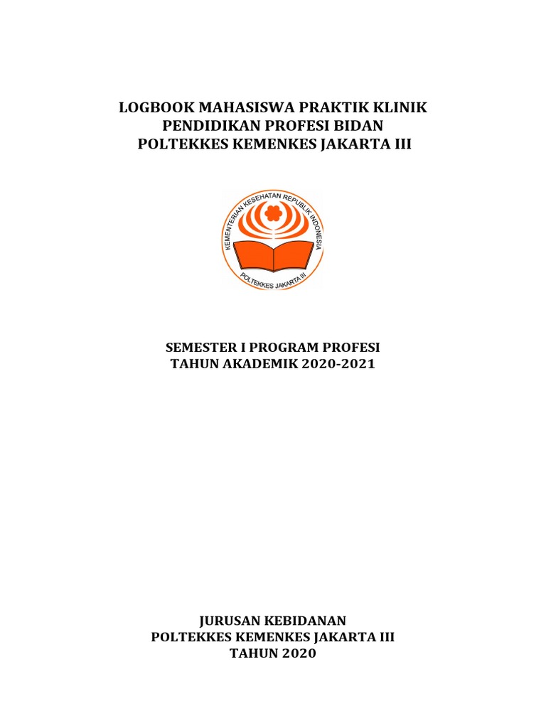 Log Book Program Profesi Bidan Tahun 2020 | PDF