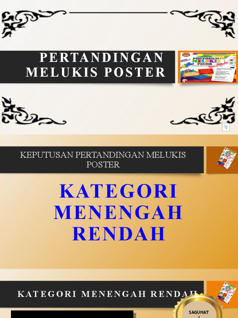 Slide Umum Pemenang Poster | PDF