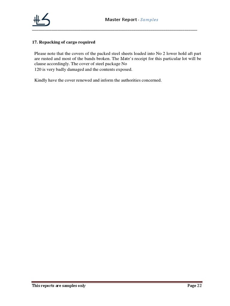 Repacking of Cargo PDF | PDF | Business | Home & Garden